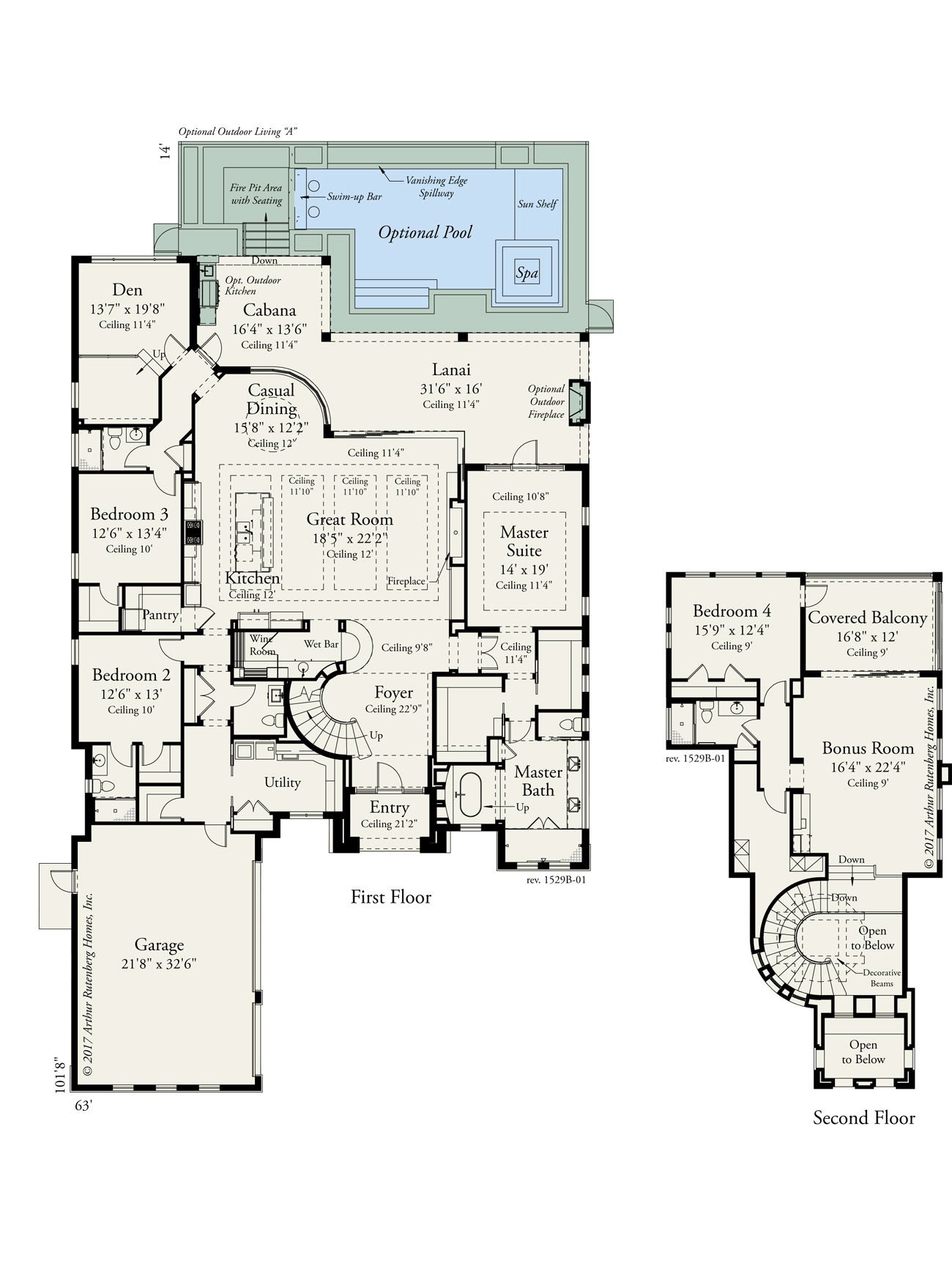 Luxury Custom Home Builder | Arthur Rutenberg Homes| Laguna Floorplan